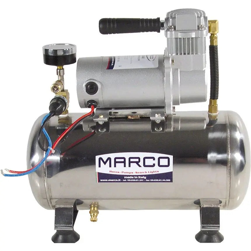 M3 Electric Compressor | 8 Bar | AISI 304 Stainless Steel Tank | Compa ...